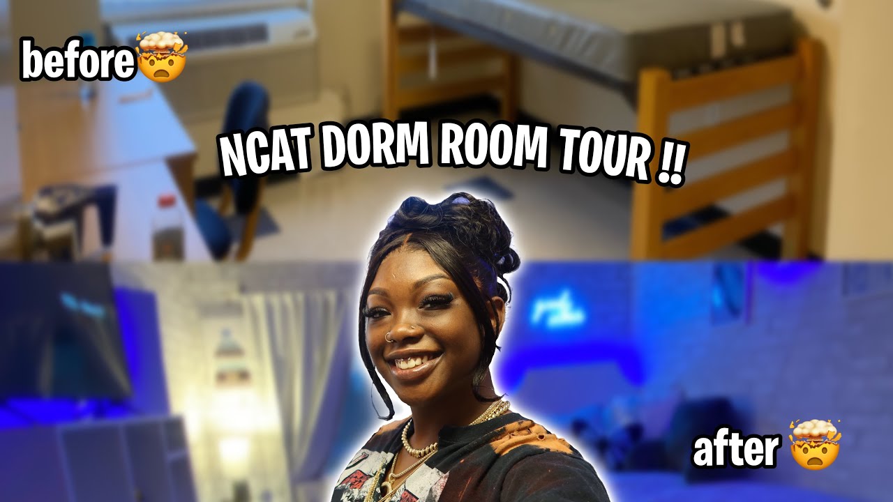 Freshman year dorm tour!! NCAT Pride Hall single suite! | The KhiaNicole
