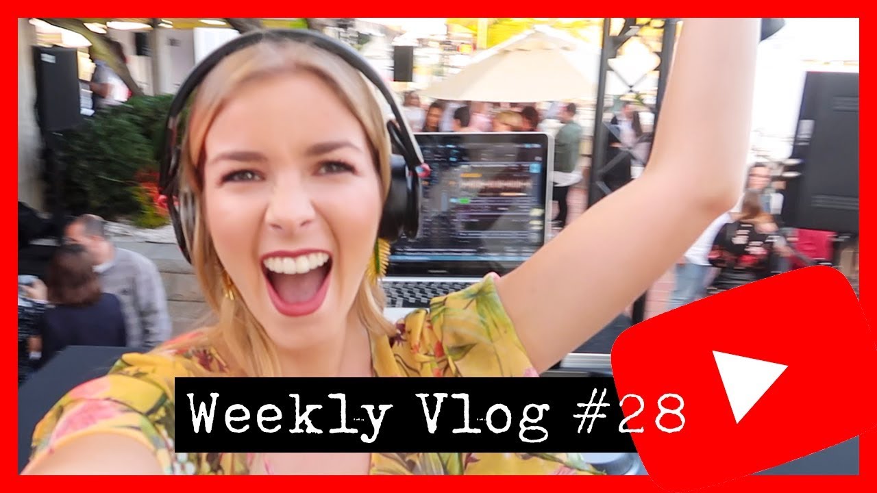 WEEKLY VLOG #28 YOUTUBE SUMMER PARTY | Alice Trewinnard