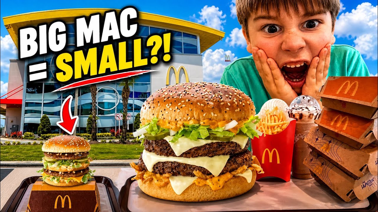WORLD’S LARGEST McDonald’s… BIG ARCH KILLS The Big Mac?! 🍔