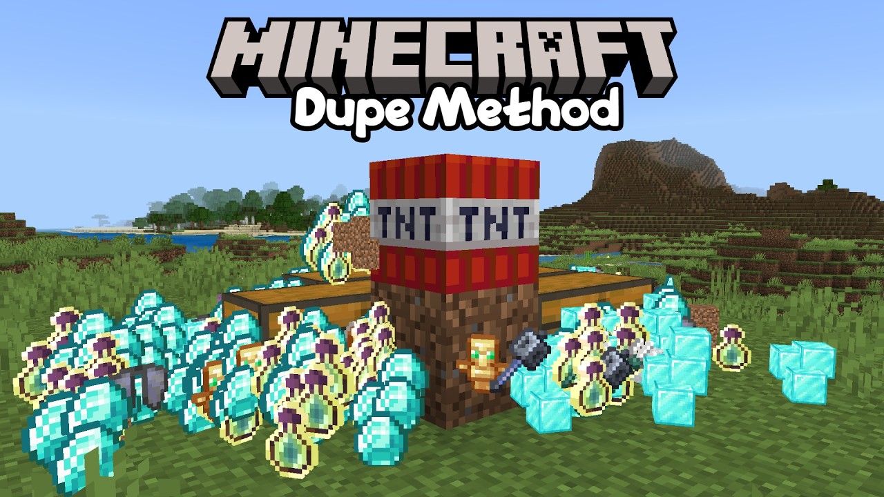*NEW* Any Item Duplication Glitch Method In Minecraft! (All Devices)