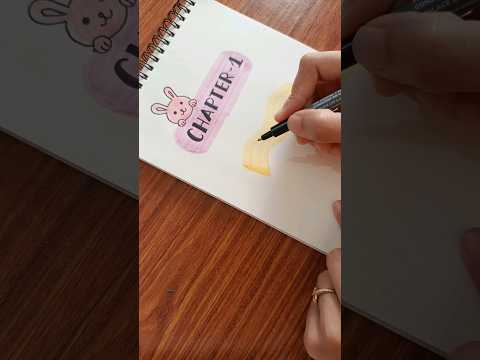 "3 Adorable Chapter Titles Heading Ideas!"#shorts