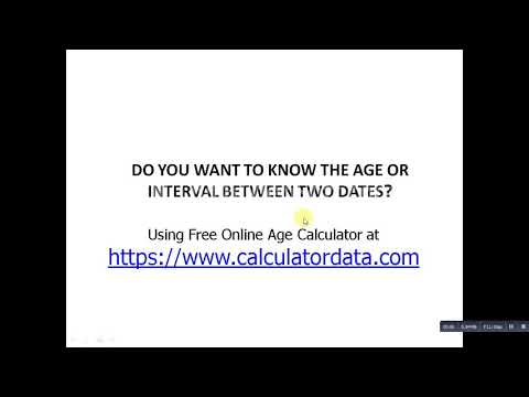 Age Calculator – Free Online Calculator to Calculate Age from Date of Birth