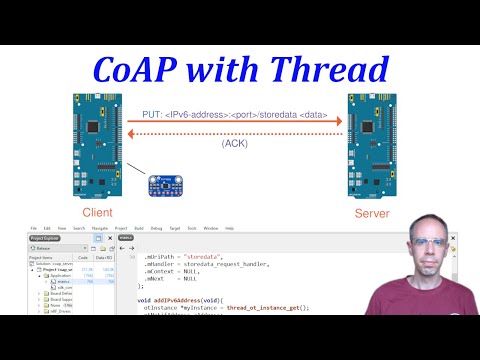 Thread network technology - 06 CoAP (practical example)