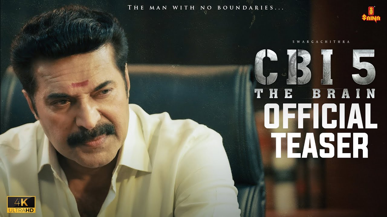 CBI 5: The Brain (Mammootty's CBI 5 ) 2022 | CBI 5: The Brain Malayalam ...