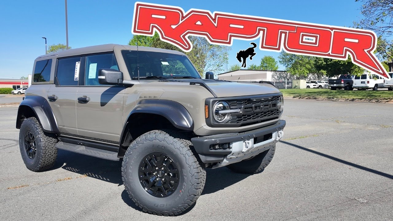 Ford Bronco Raptor - Nuevo y Homologado en España