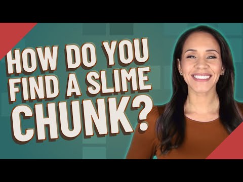 How do you find a slime chunk?