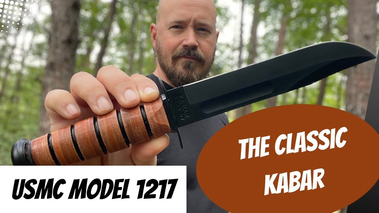 The Classic American KaBar // Model 1217 USMC Edition