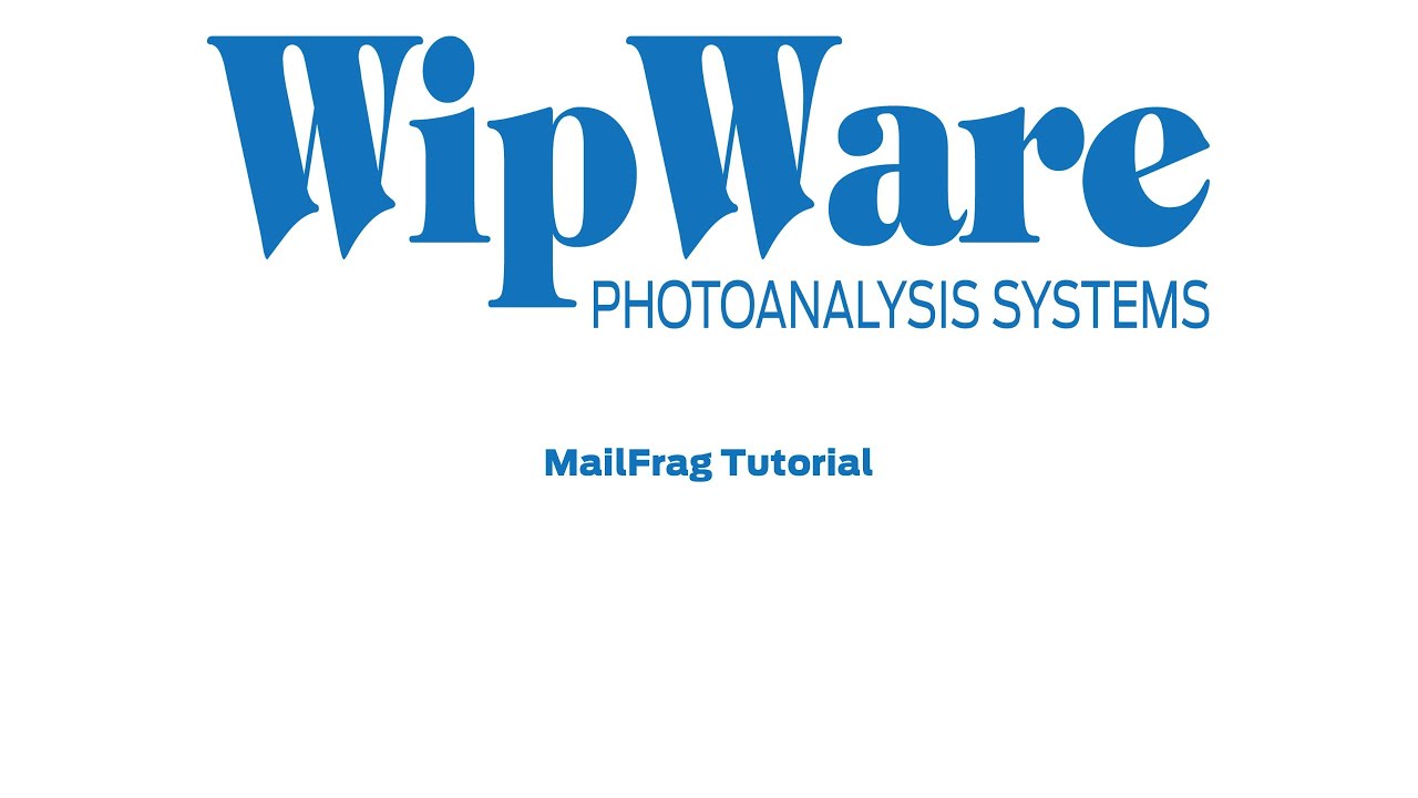 WipFrag 4 - TUTORIAL: Using the MailFrag Service
