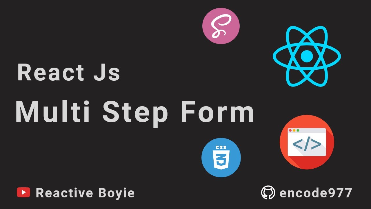 React Js Multi-Step-Form Project