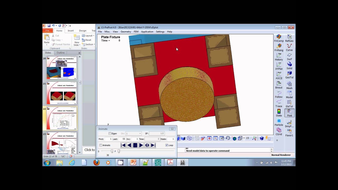 LS-DYNA Tutorial Discrete Element Method
