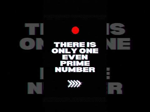 Even Prime Number?