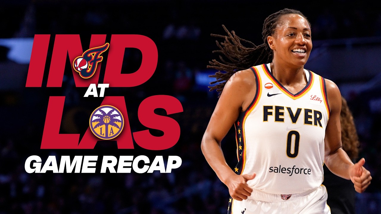 Indiana Fever Take Over LA 🔥 Caitlin Clark, Kelsey Mitchell Shine in First Win of 2026 | GAME RECAP