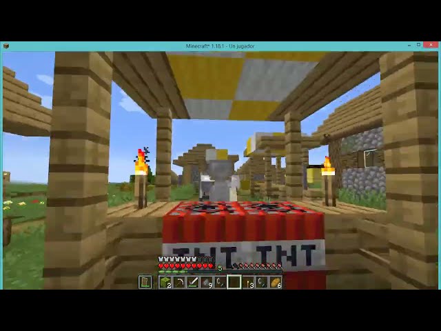 Botas TNT Boots Minecraft Data Pack