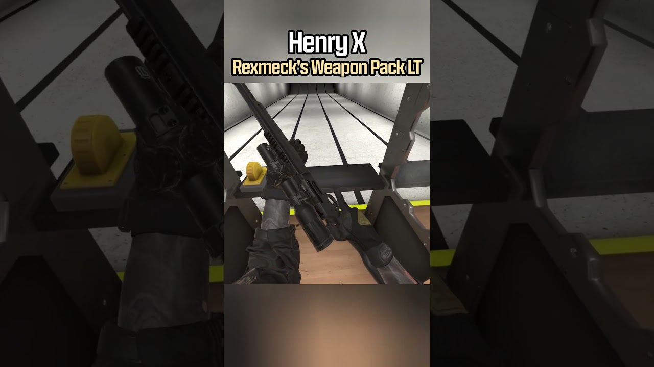 Rexmeck's Weapon Pack LT - Henry X | #bonelab #vr #rexmeck #rexmeckweaponpack