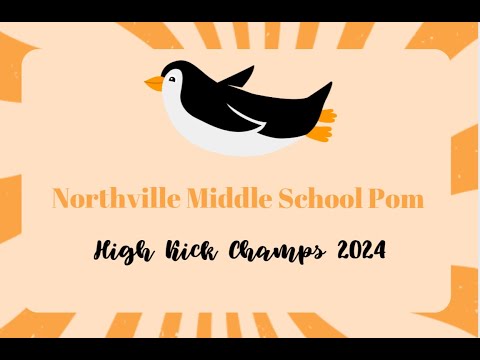 Northville Middle School High Kick Champs 2024