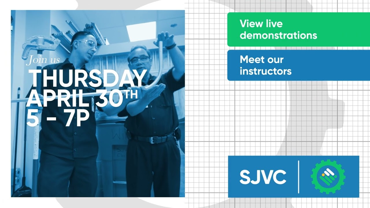 Skilled Trades Night - Join us April 30th