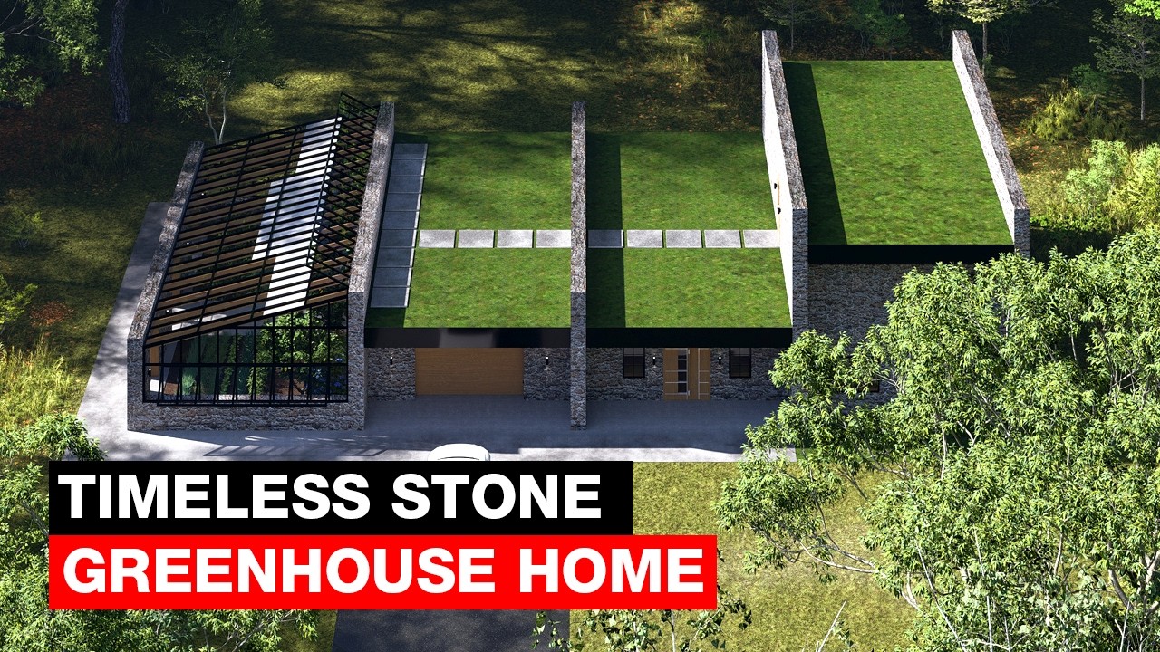 I Designed a Stone Greenhouse Home to Last for Centuries