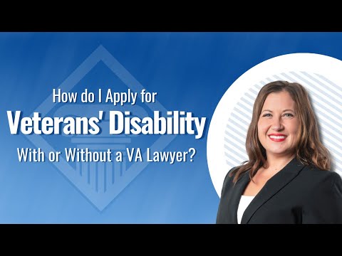 How do I apply for Veterans' Disability with or without a VA Certified Lawyer?