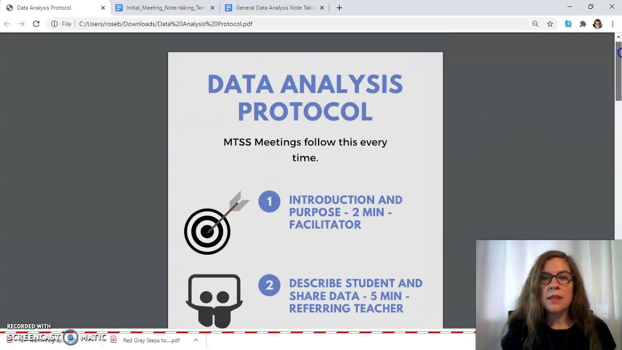 Data Analysis Protocol