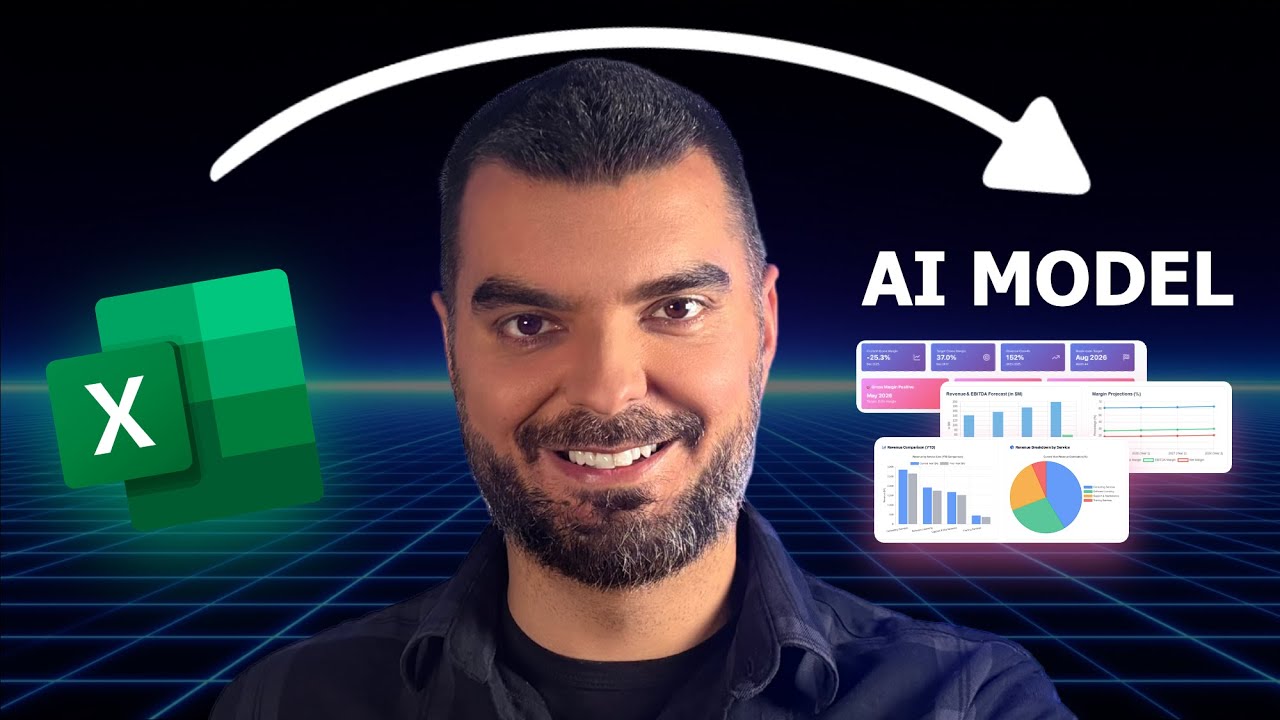 How to Build a Financial Model 10x Faster with AI