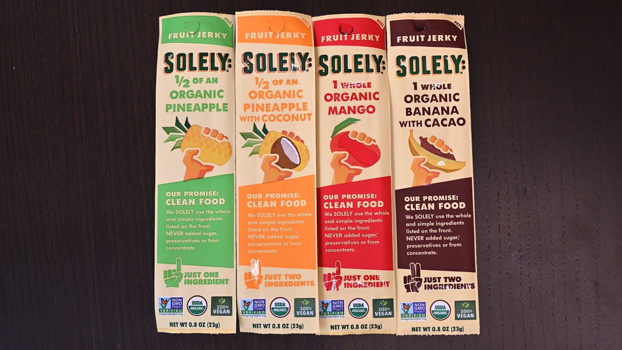 Junk Food’n: Solely Fruit Jerky