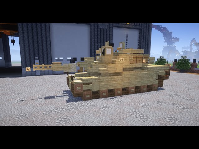 M1 Abrams, Main battle tank Minecraft Map