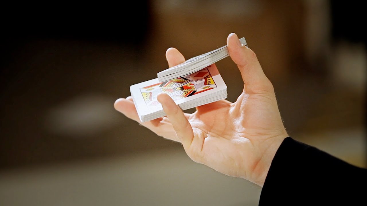 How to Do a One-Handed Shuffle | Magic Card Flourishes