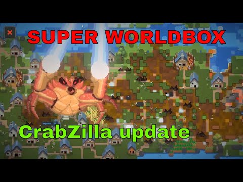super worldbox 0.5.167 crabzilla update (A CRAB WITH LASER BEAMS ...