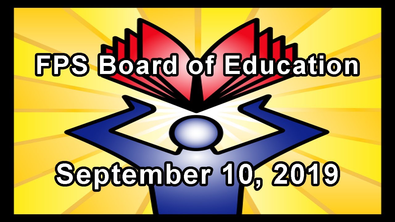 School Board Meeting - September 10, 2019