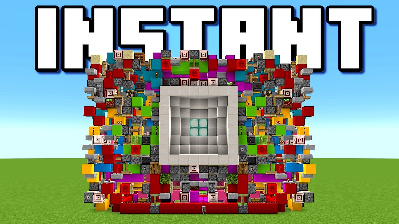 10 INSTANT Doors in Minecraft
