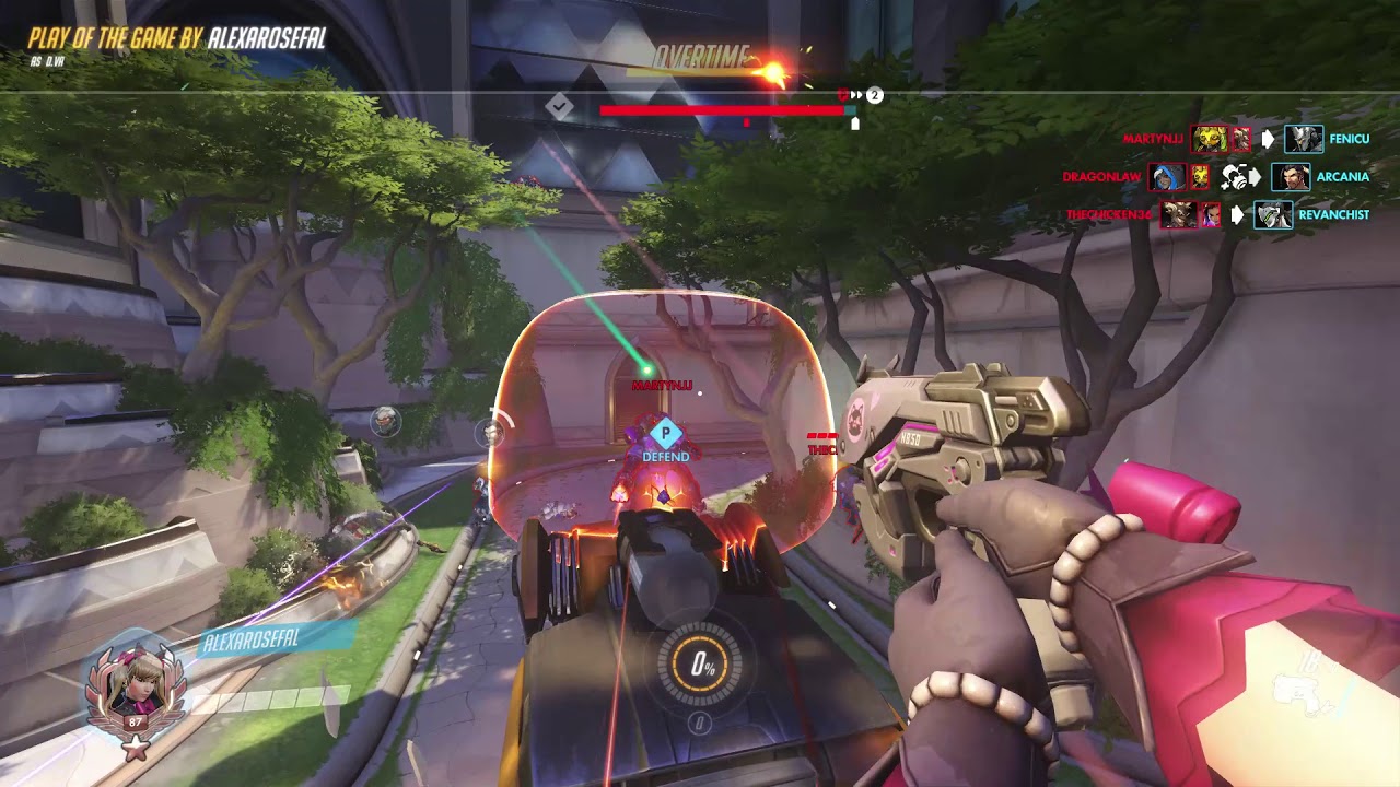 Dva 5 ult kill - Overwatch