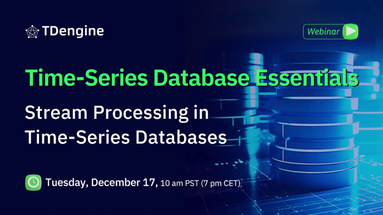 Stream Processing in Time-Series Databases | TSDB Essentials