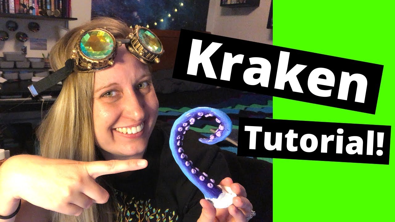 How To Make Kraken Tentacles for Dungeons and Dragons!