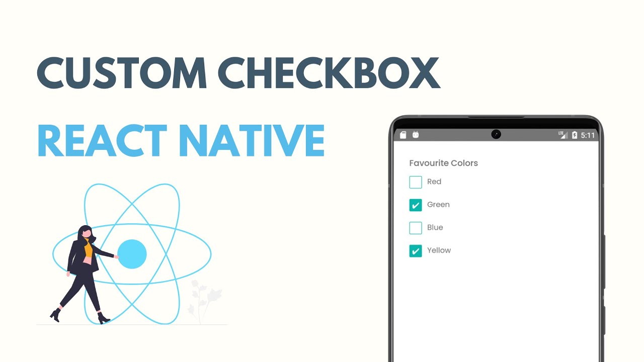 Custom Checkbox in React Native || Custom Components || Checkbox Tutorial