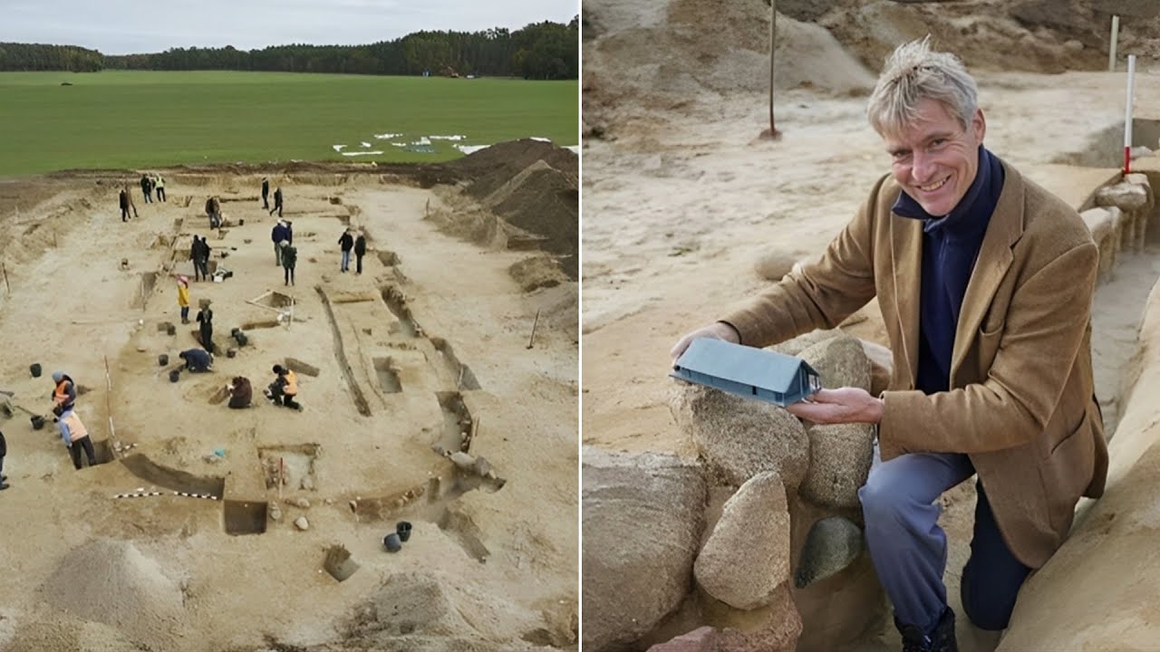 Archaeologists Unearth Giant Hall of Ancient King Famous for Gold Coffin