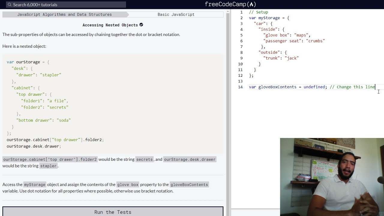 Accessing Nested Objects in JavaScript