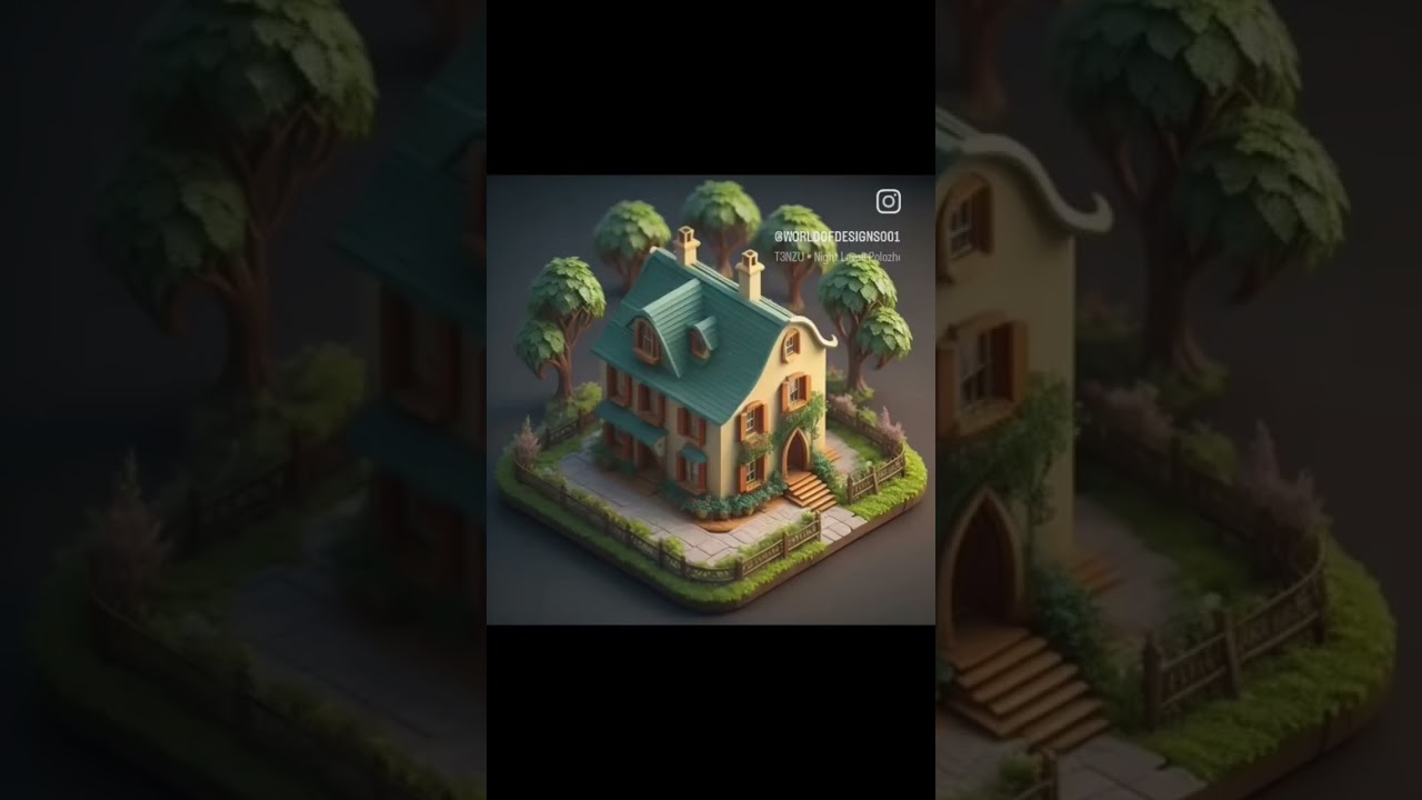 3d isometric design 🎨