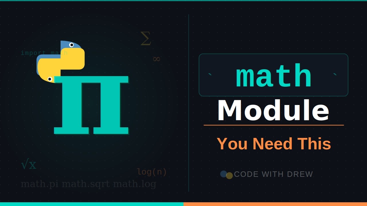 Python math Module Explained (With Real Examples) #learnpython