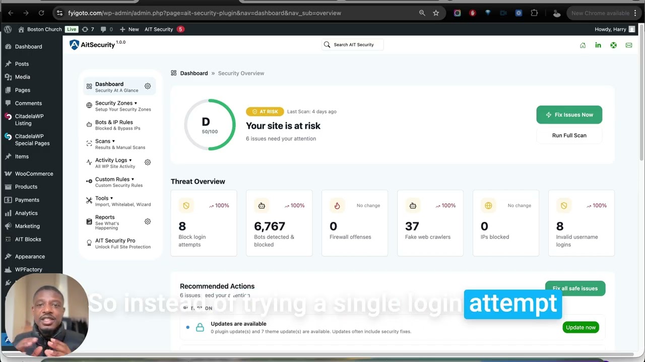 XMLRPC.php Vulnerability Explained | WordPress Security Breach