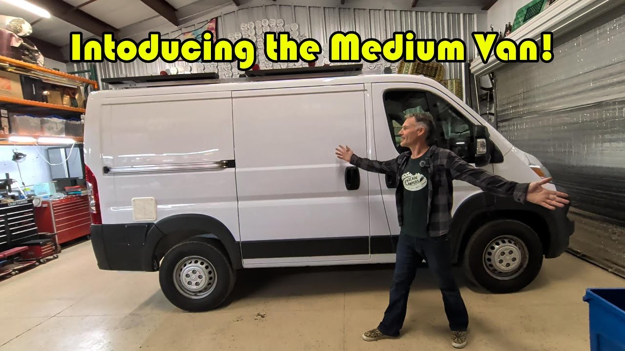 The Medium Van is here! AKA the Van-Dominium -- Live comfortably in a regular size parking space
