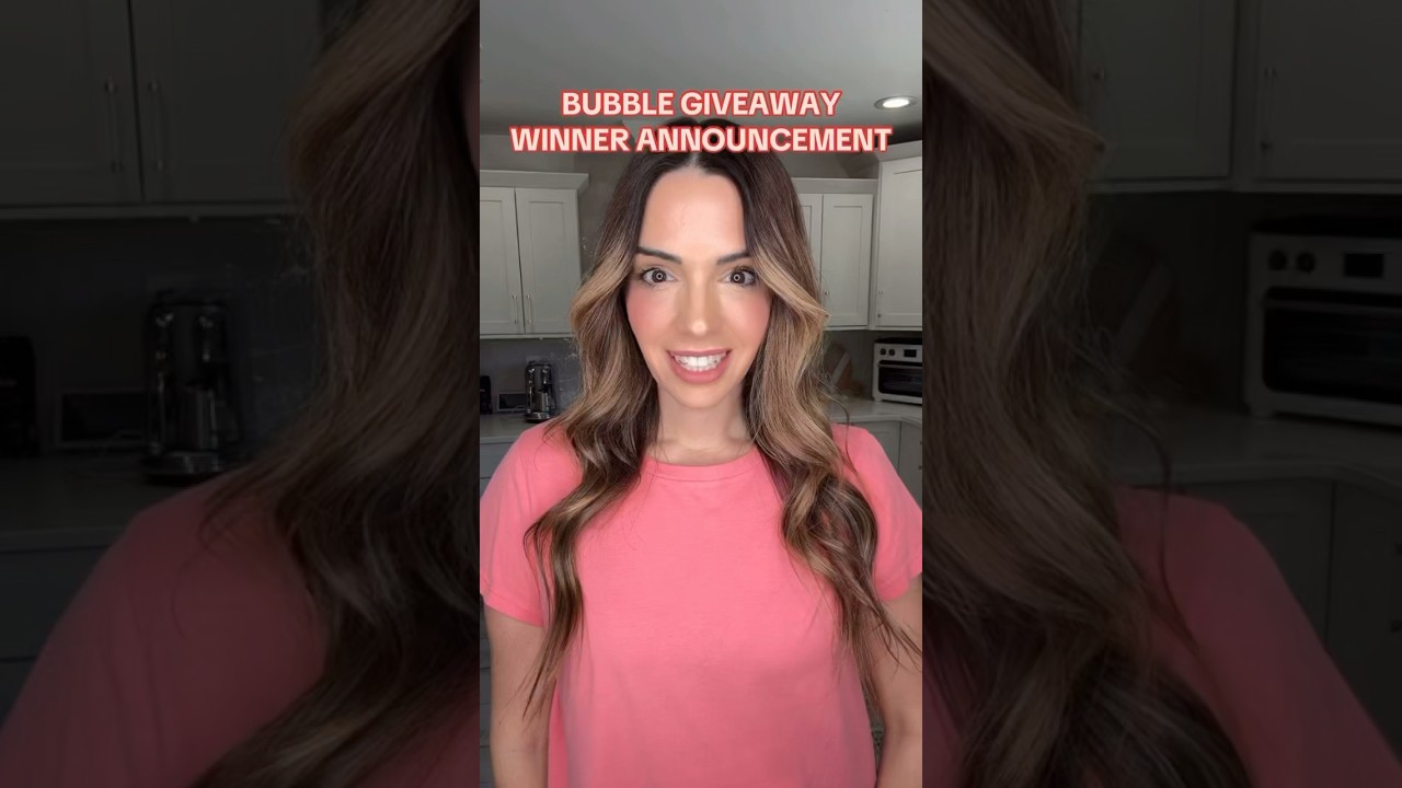 BUBBLE GIVEAWAY WINNER ANNOUNCEMENT!! To get your prize email Momlifewithlaura@gmail.com! 🩵🧡
