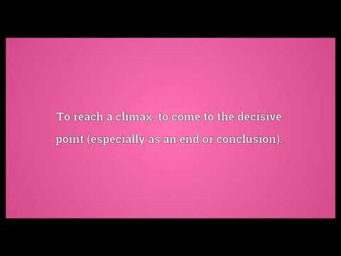 Culminate Meaning