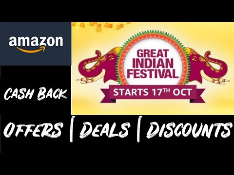 Amazon Great India Festival Sale - Date - Offers - Deals - Discounts!!