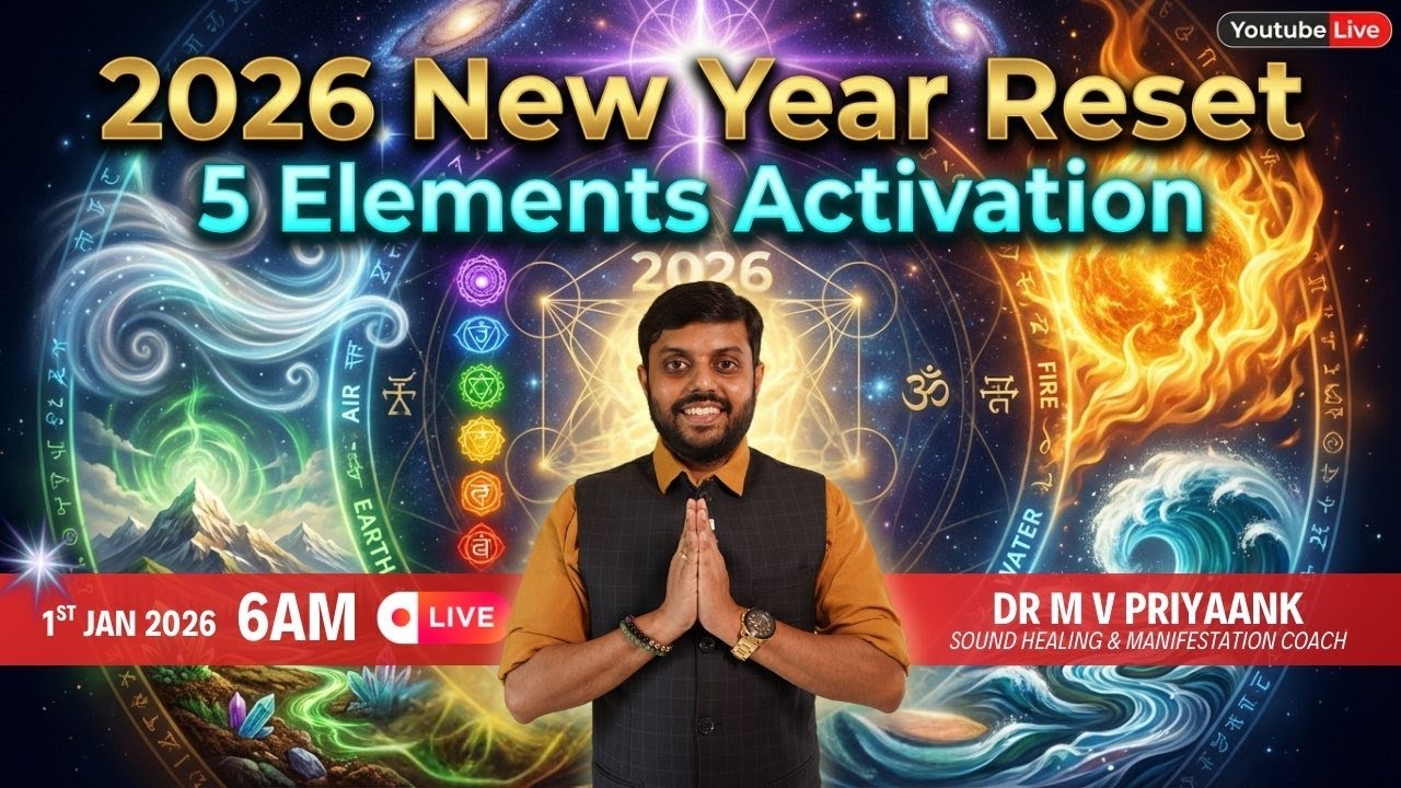 5 Elements Workshop with Dr M V Priyaank | NEW YEAR 2026 Special