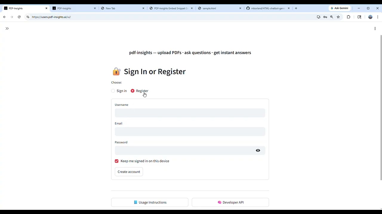 Turn Any PDF Into a Chatbot in 5 Minutes (No Backend Setup)