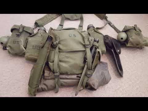 Vietnam War Army Web Gear 1969-1972