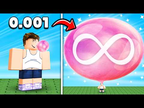 Going NOOB to PRO in Bubble Gum Simulator Infinity!