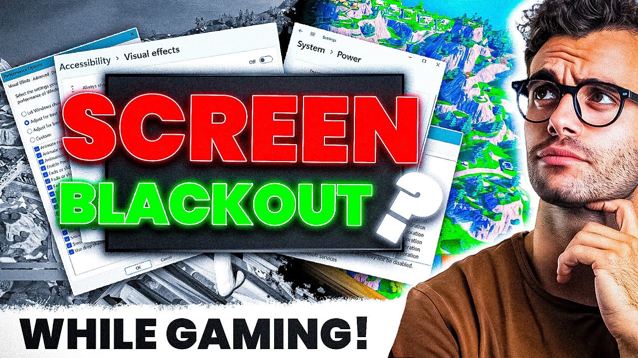 🔧How to Fix Black Screen While Gaming In Windows 10/11💻 | Ultimate Windows Troubleshooting Guide ⚙️