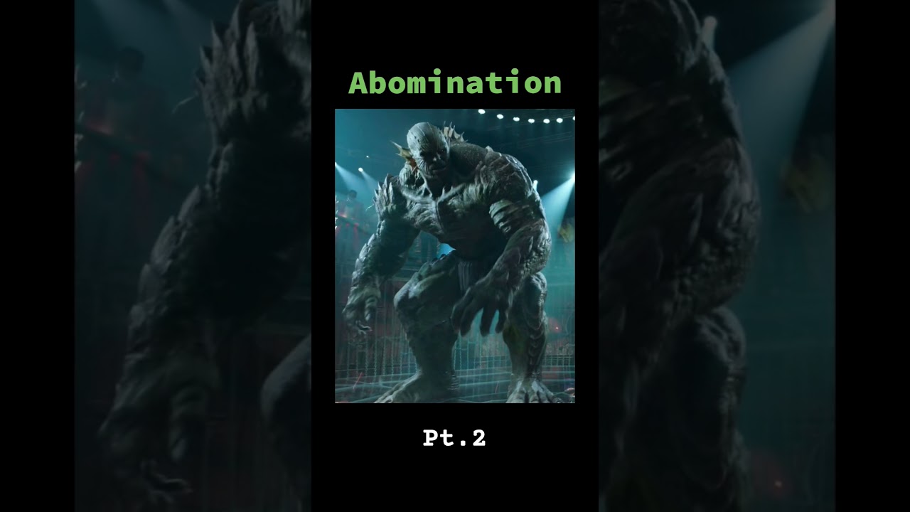 Marvel Encyclopedia - Abomination #marvel #comics #hulk