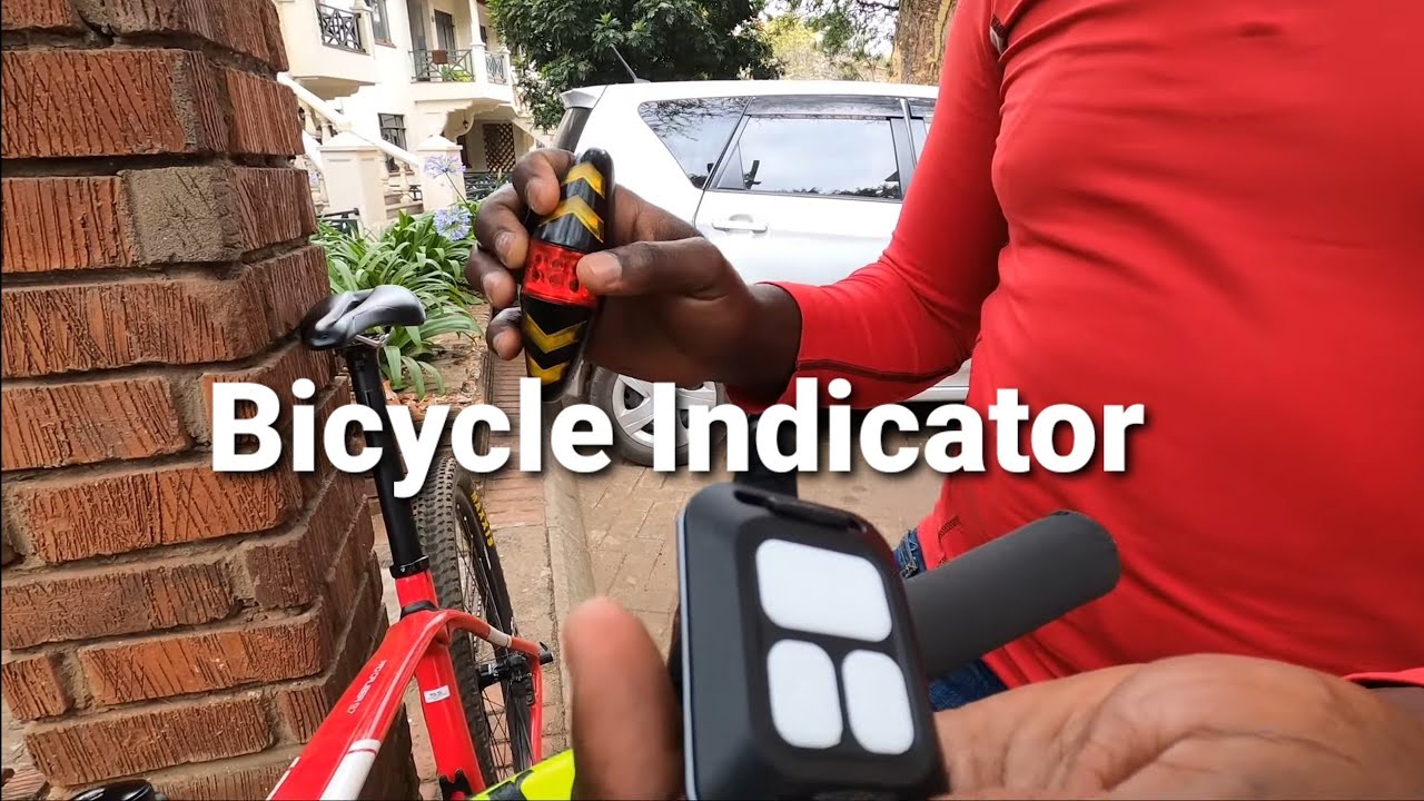Remote Controlled Waterproof and Rechargeable Bicycle Indicator